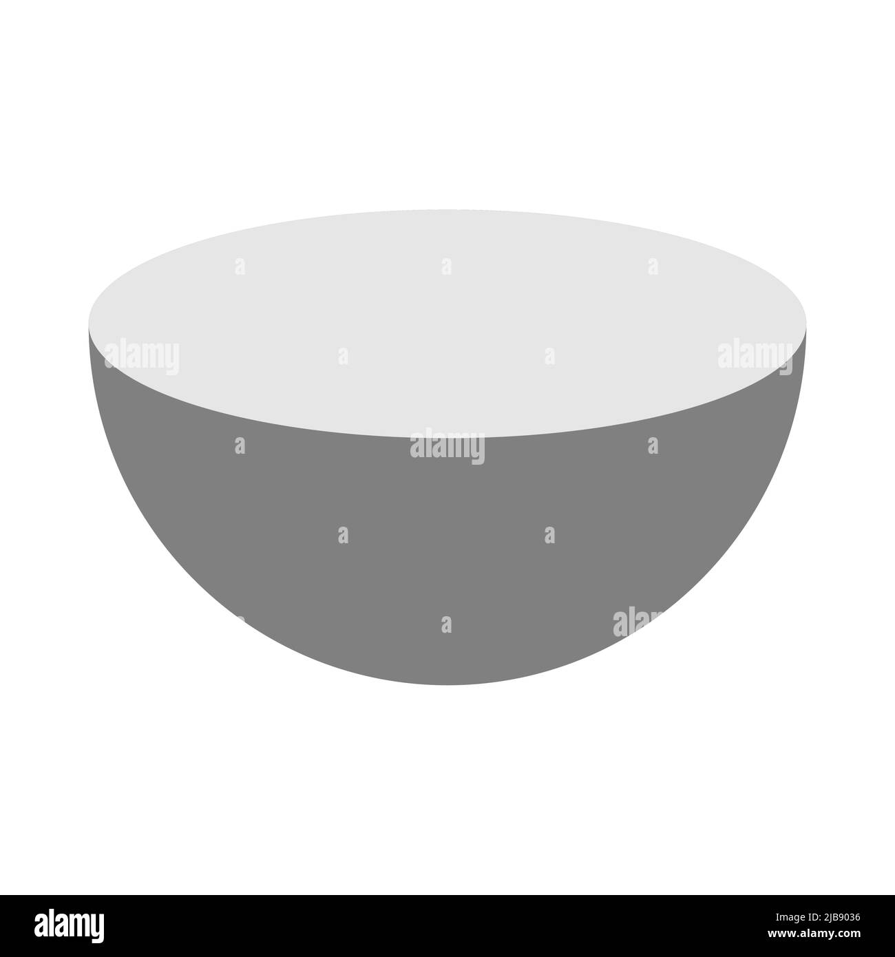 Bowl icon, food sign isolated on background, vector illustration, meal ...