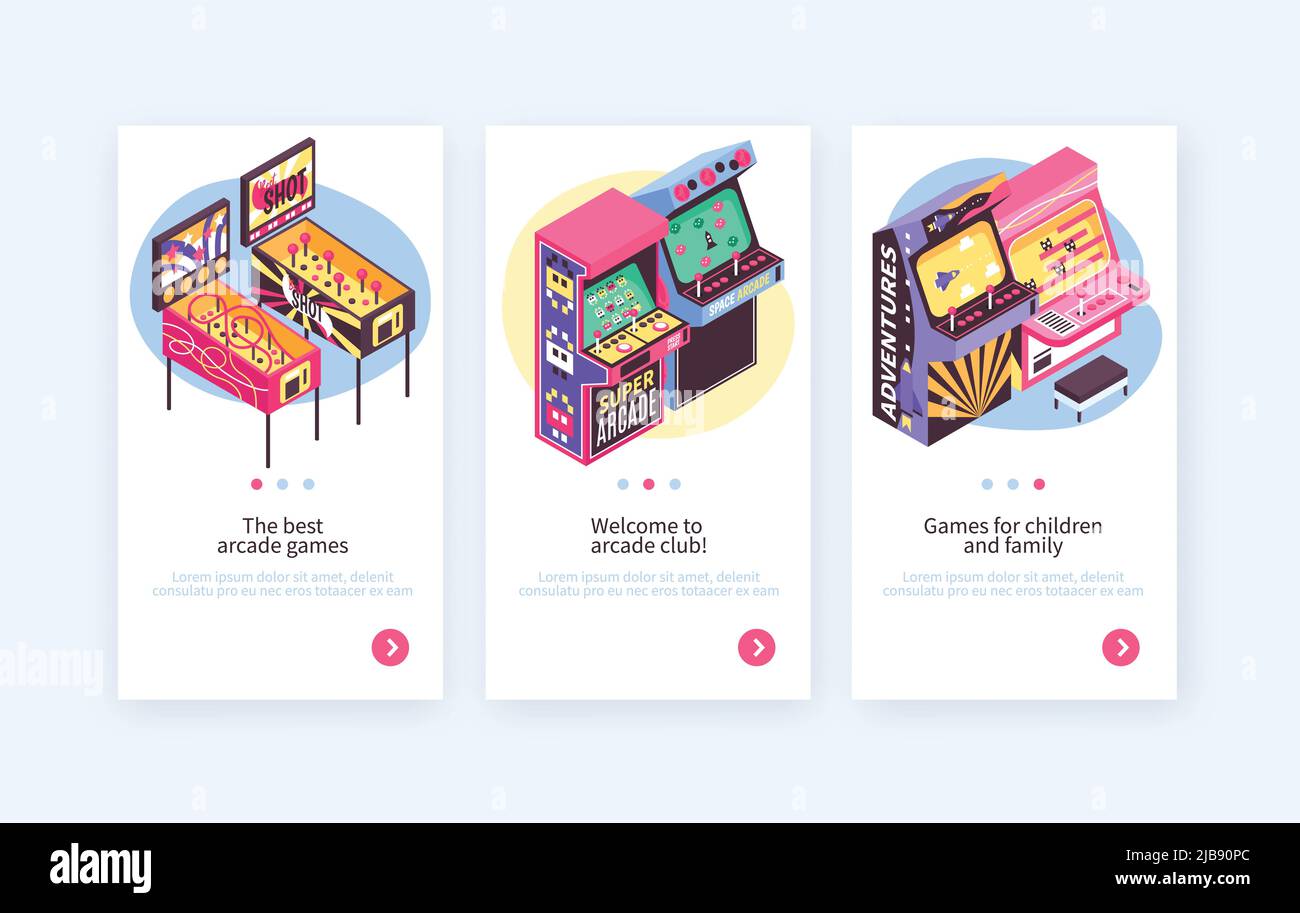 Vintage pinball machines Stock Vector Images - Alamy