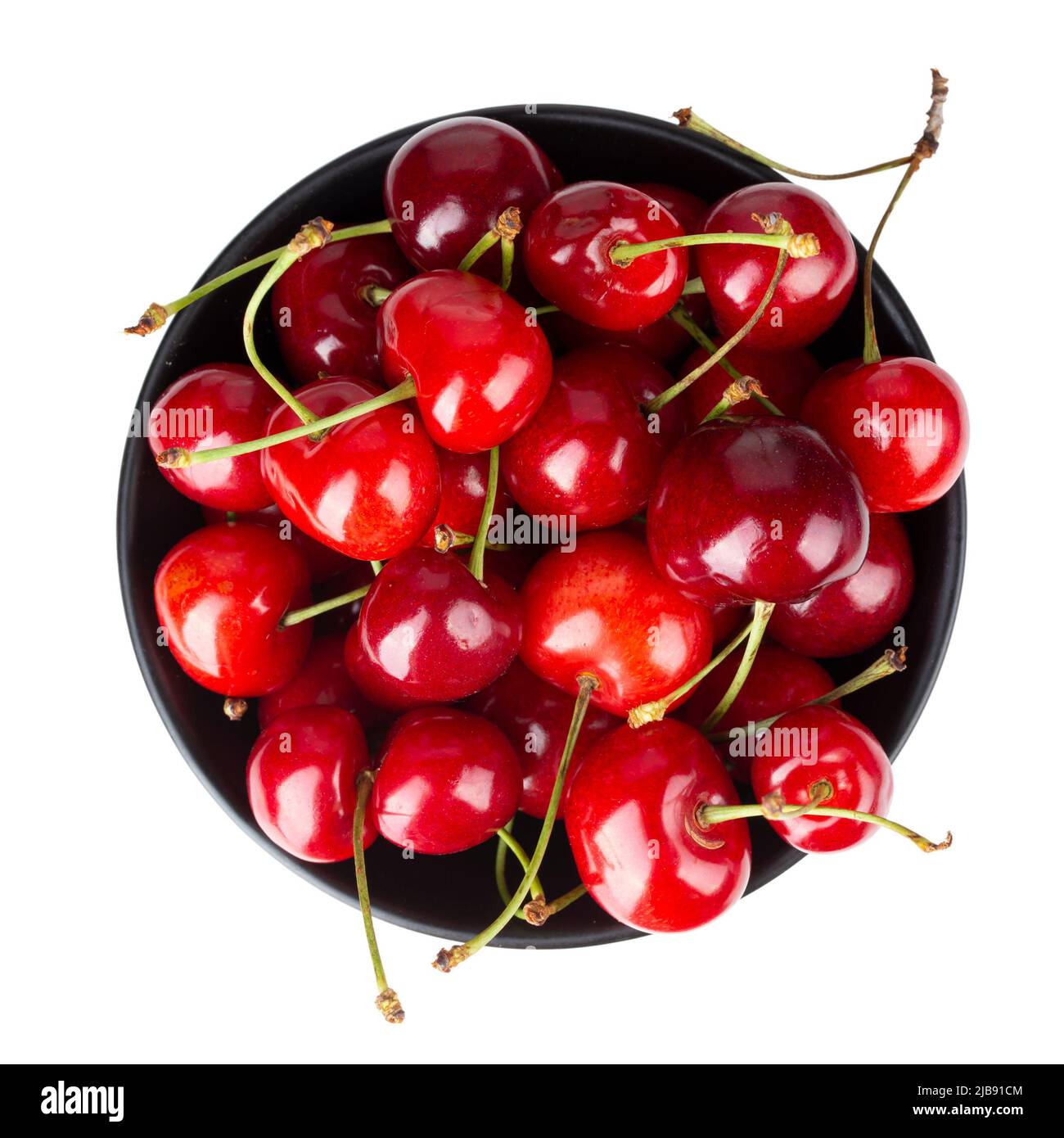 Red cherry glass isolated fruit delicious diet path hi-res stock ...