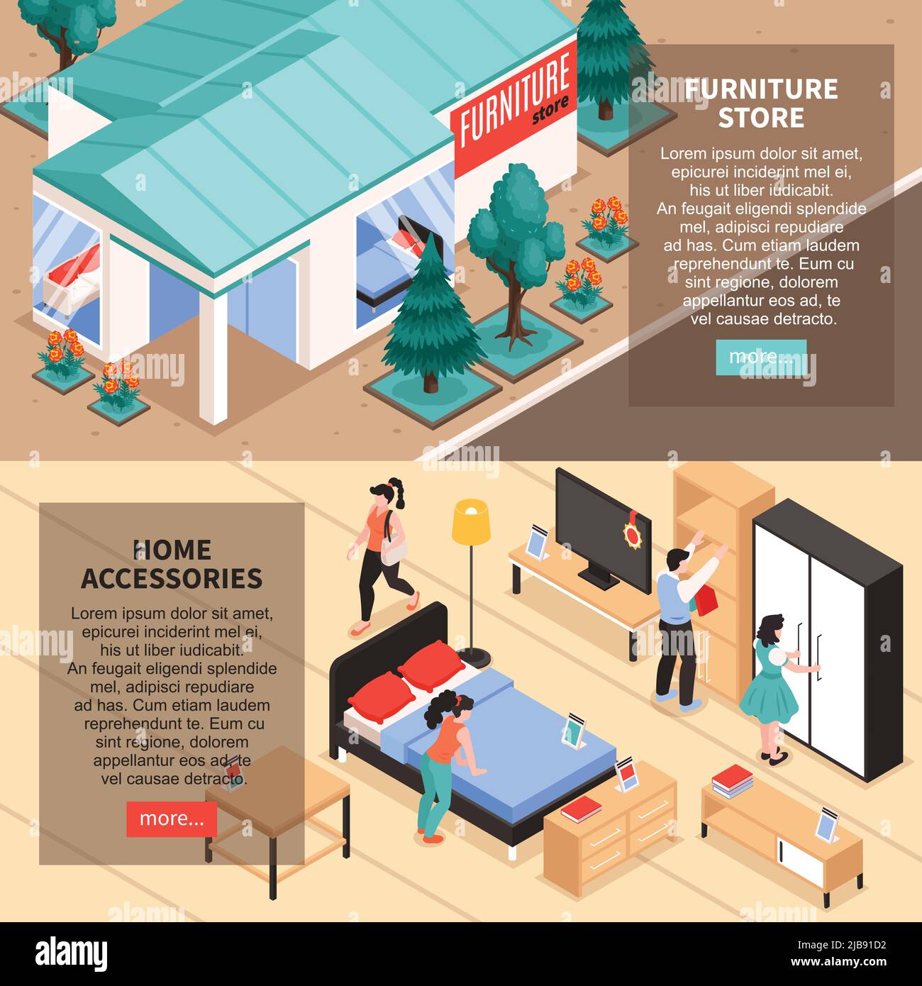 Bed outside not flower Stock Vector Images - Alamy