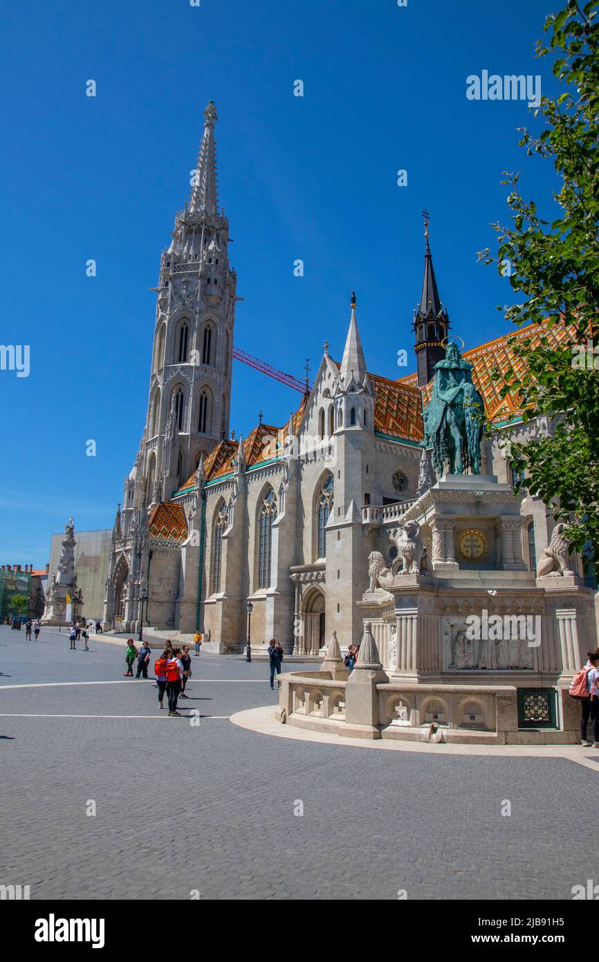 The Halászbástya or Fisherman's Bastion is one of the best known ...