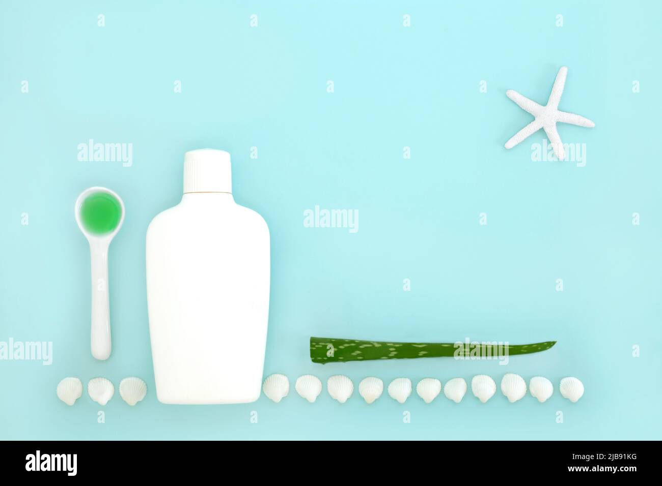 Aloe vera skin and body care plant based beauty treatment with ...