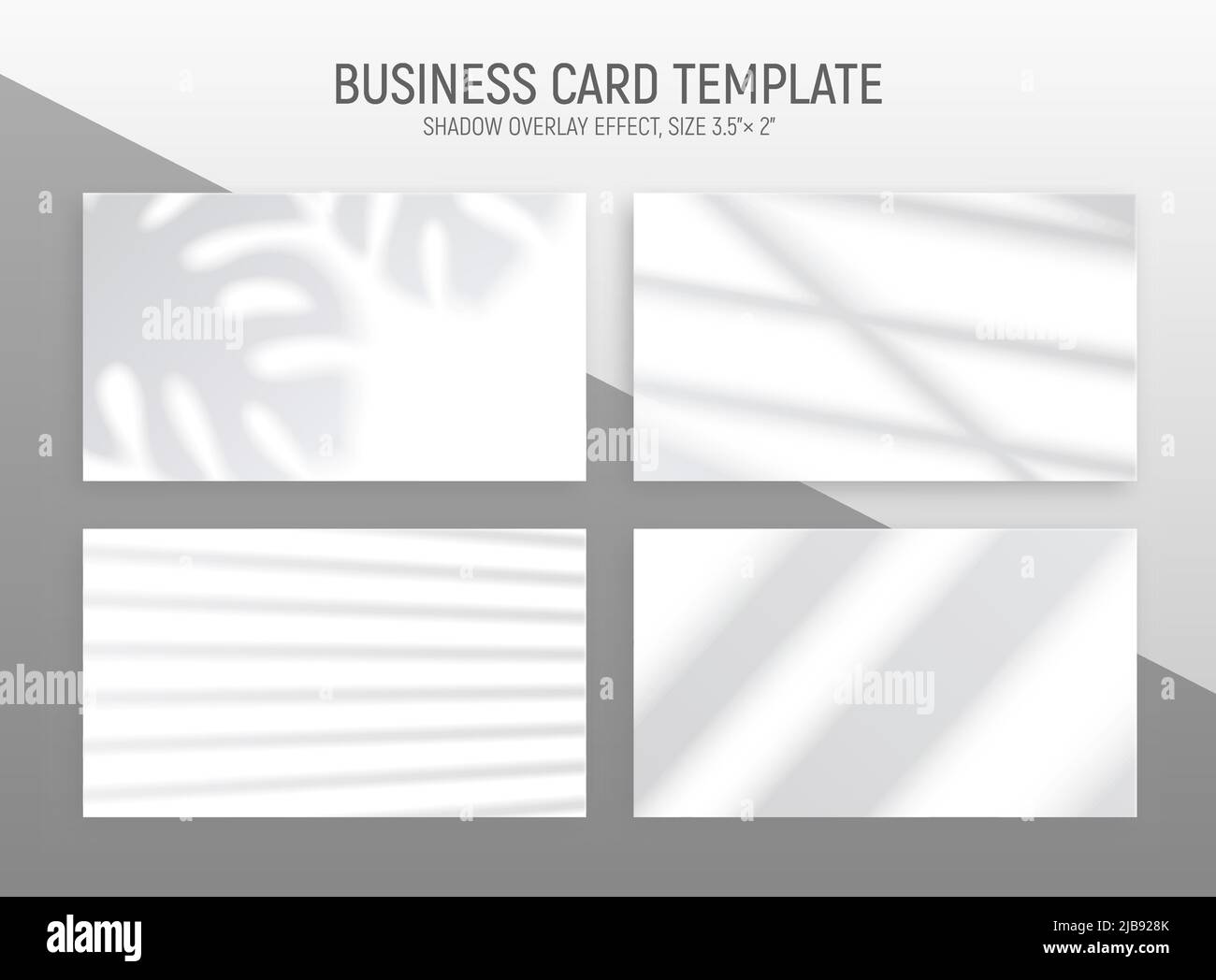 Realistic window light banners set with four horizontal monochrome ...