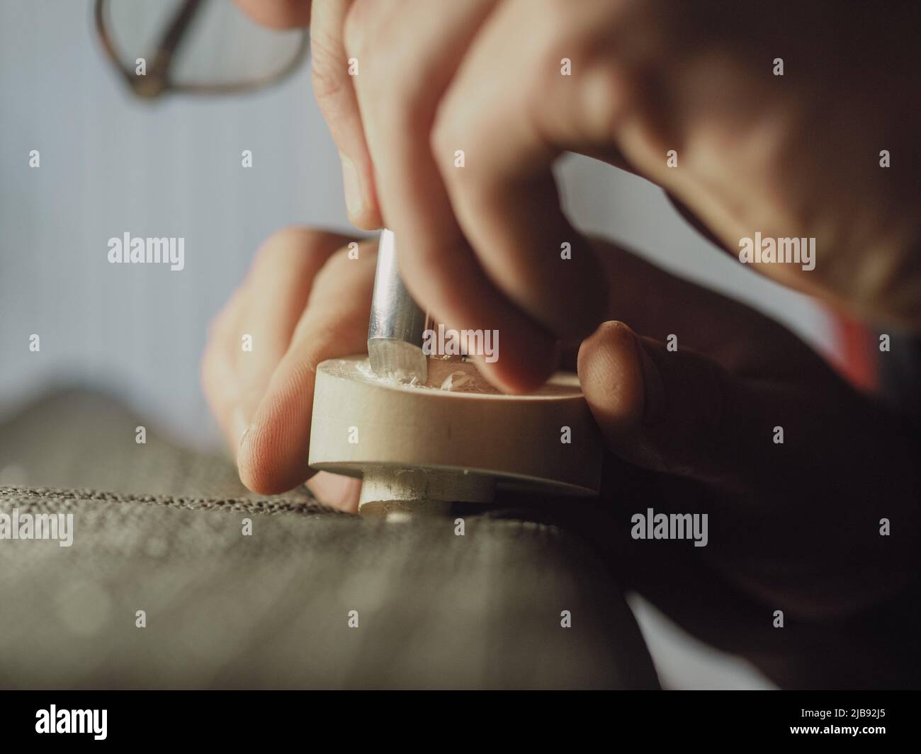 Constructing stringed musical instrument hi-res stock photography and ...