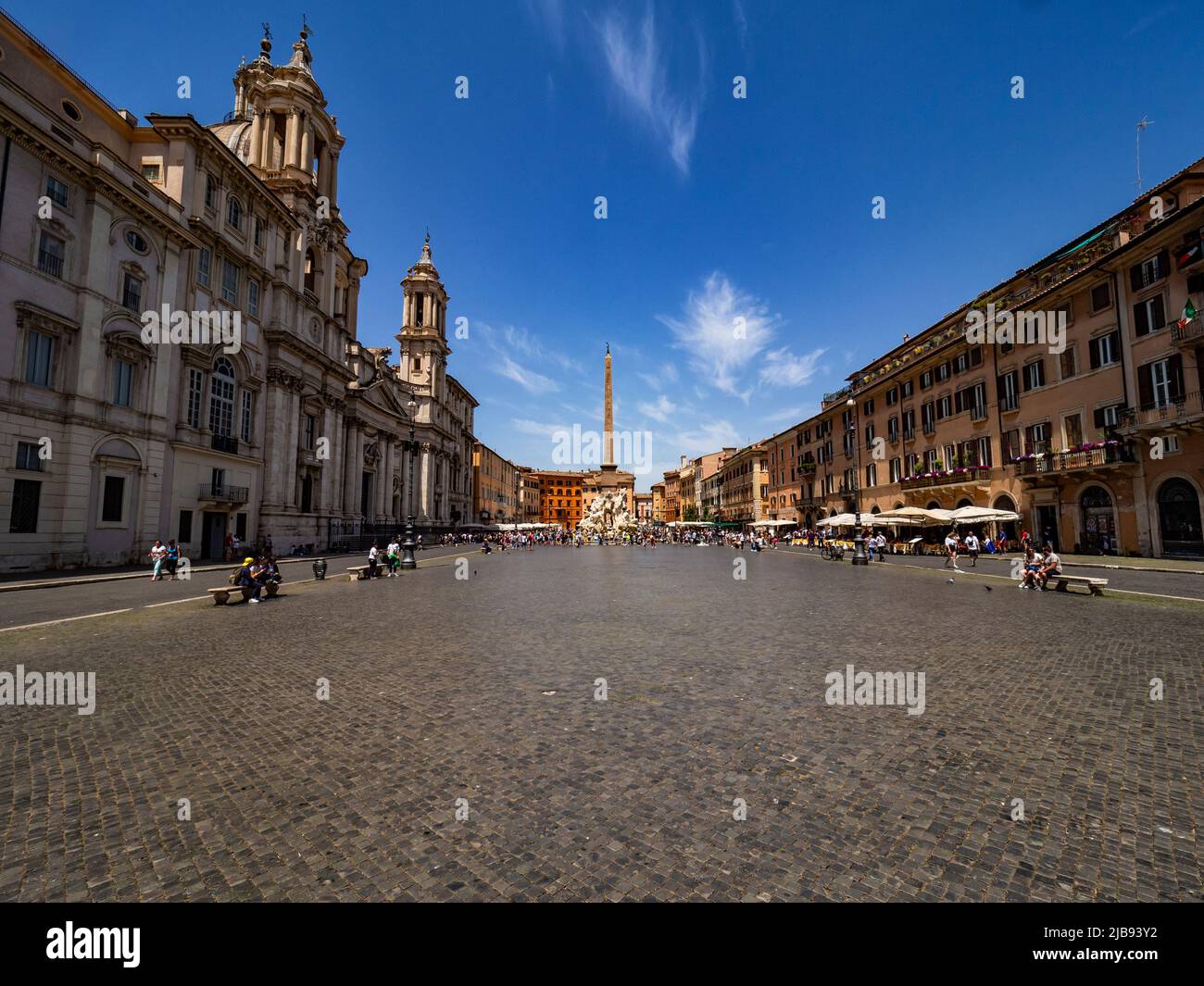 Rome 24-05-2022: Navona square is on of the most beautiful and visited ...