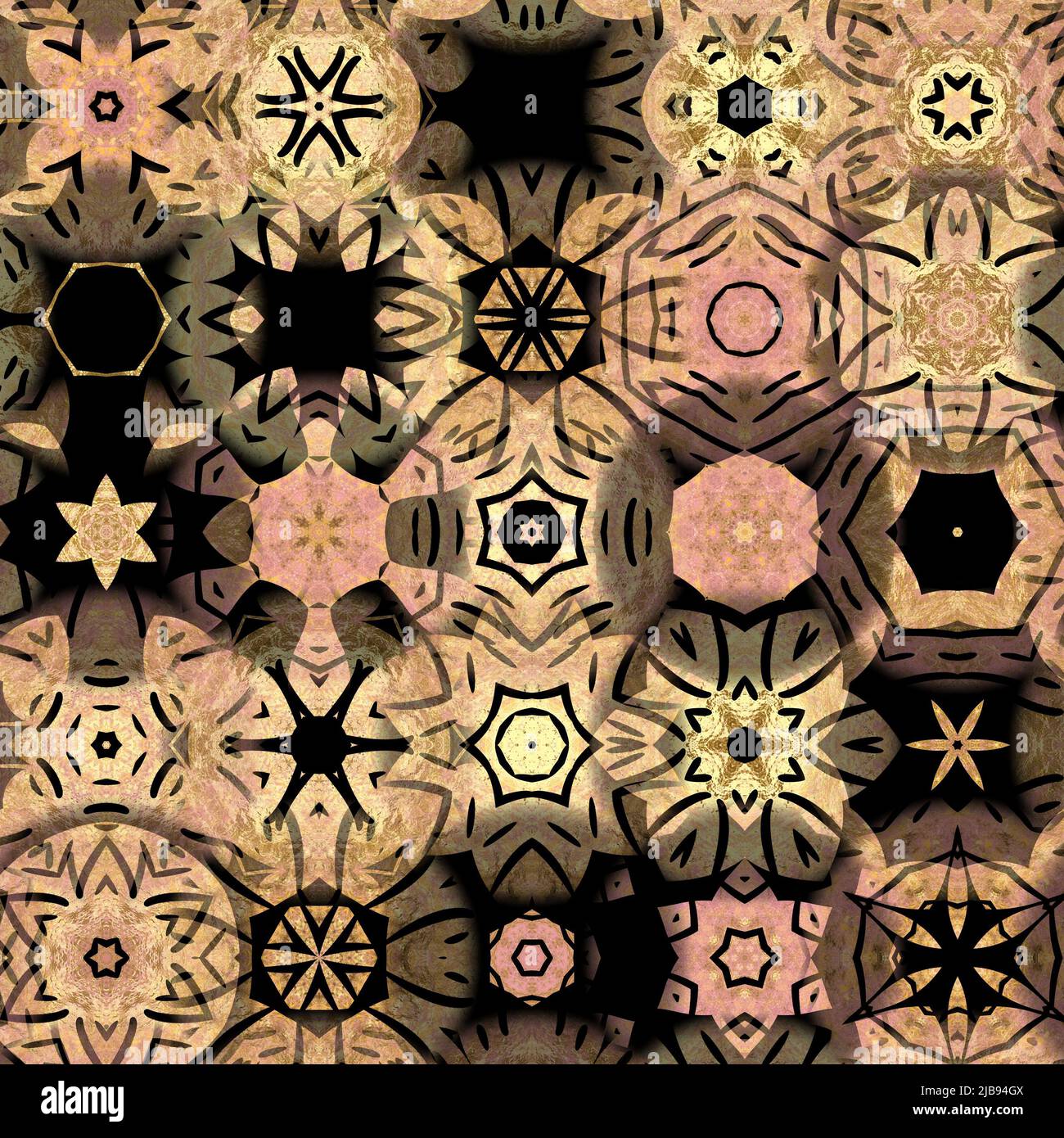 Abstract Computer generated Fractal design. A fractal is a never-ending ...