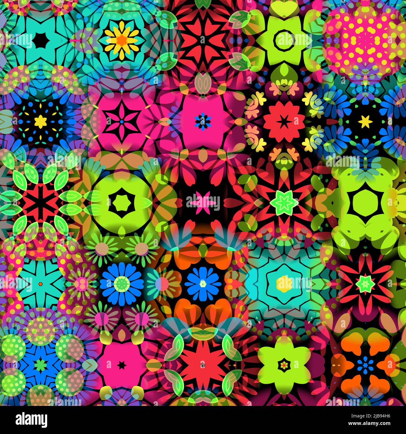 Abstract Computer generated Fractal design. A fractal is a never-ending ...