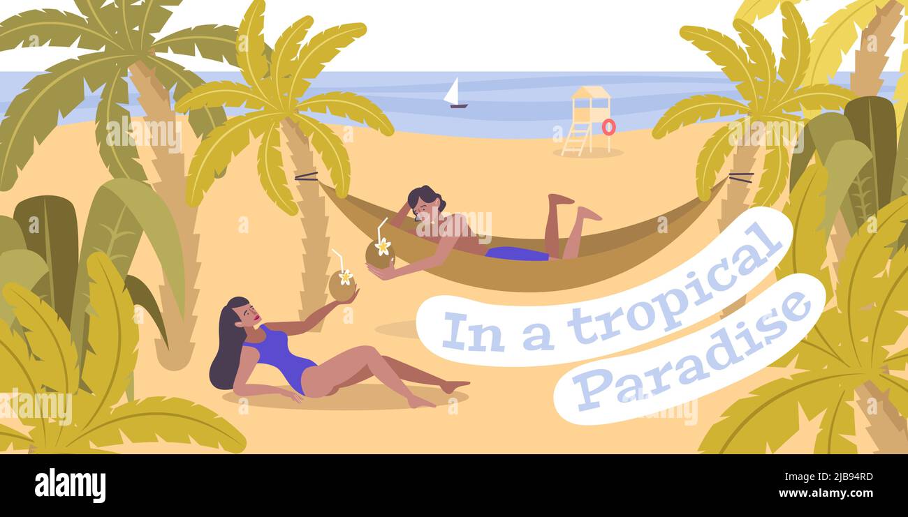 Sunbather sunbathers Stock Vector Images - Alamy