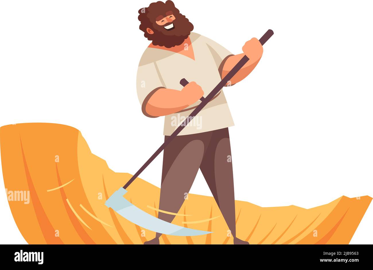 Cartoon man in historical Cut Out Stock Images & Pictures - Alamy