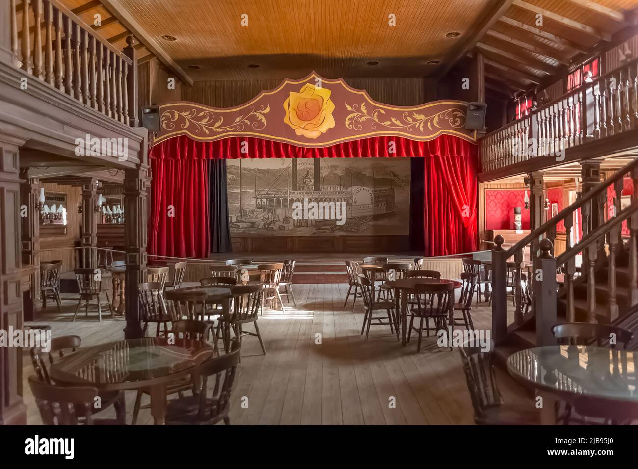 Inside Saloon Old West Stage Saloon Studios Provides State Of The Art