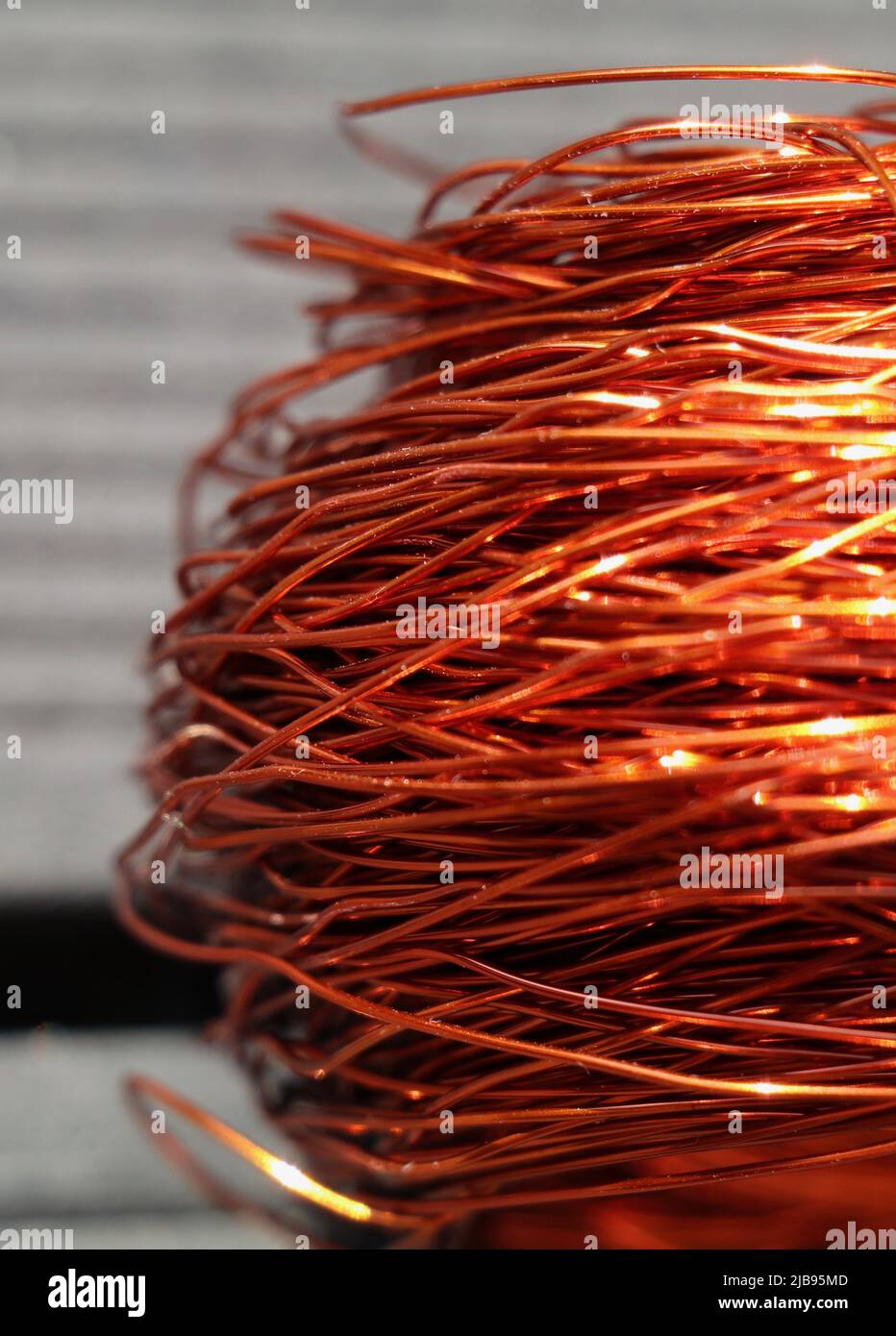 Wires scrap copper hi-res stock photography and images - Alamy