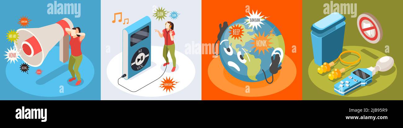 Stop Noise Pollution Poster