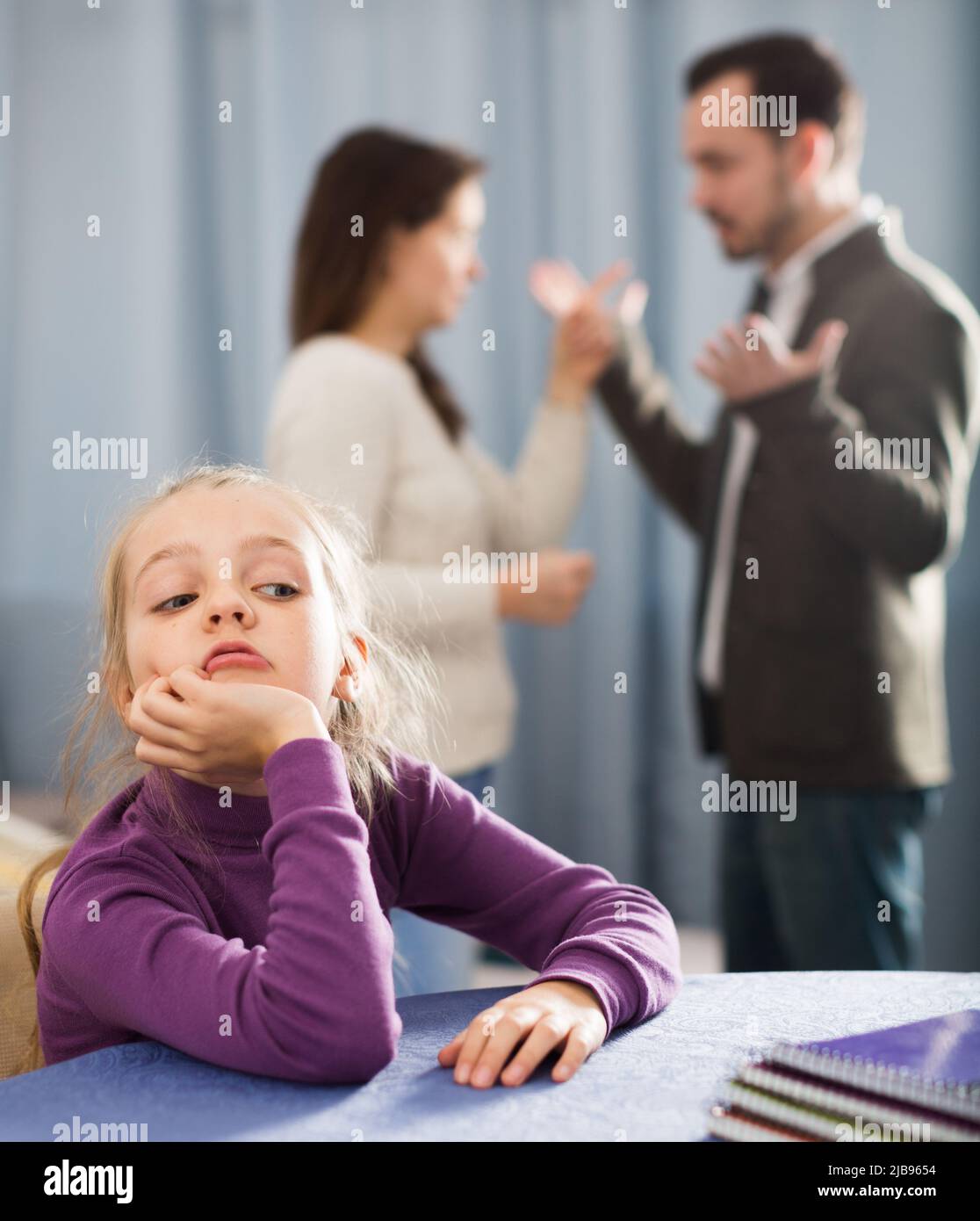 Parents arguing at home Stock Photo - Alamy