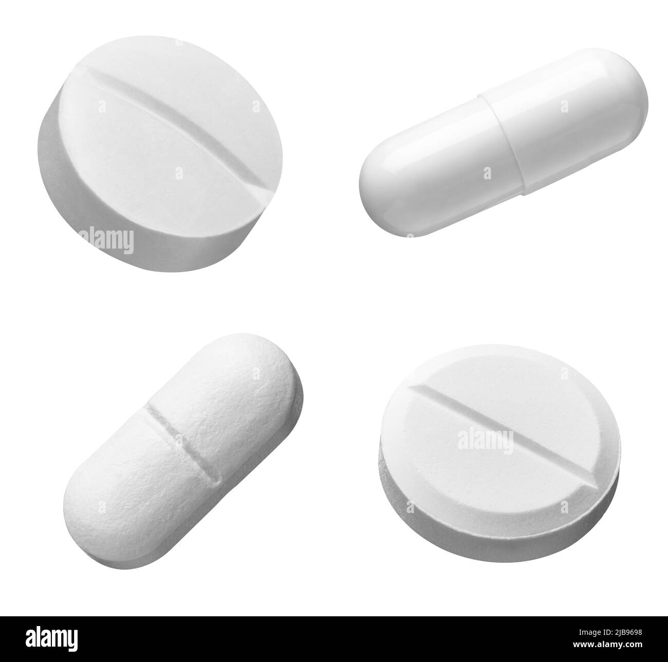white pill medical drug medication Stock Photo - Alamy
