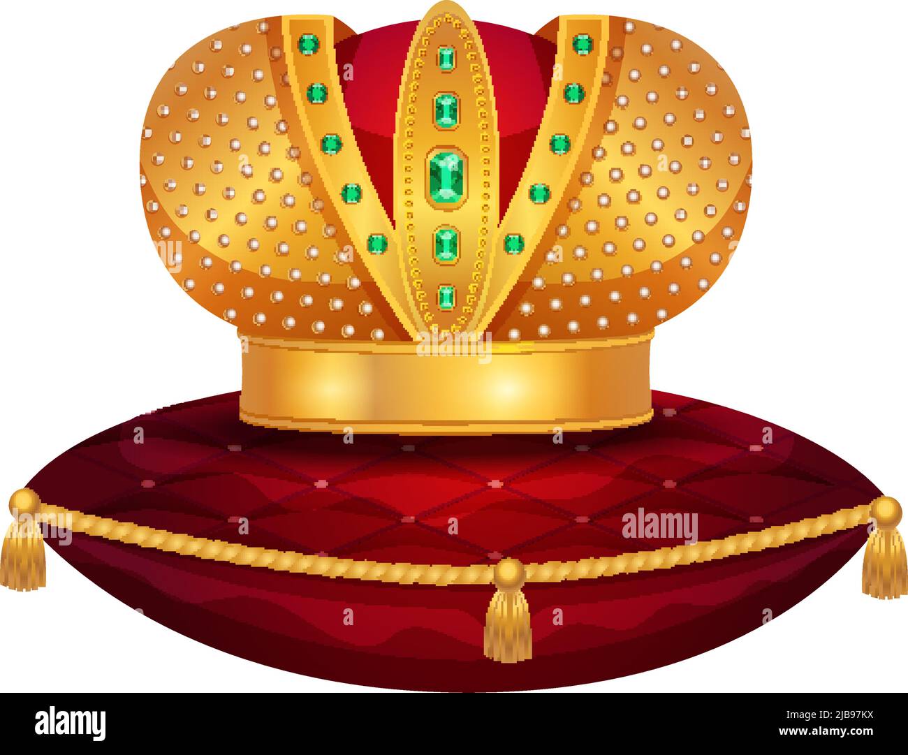 Crown reflection Stock Vector Images - Alamy