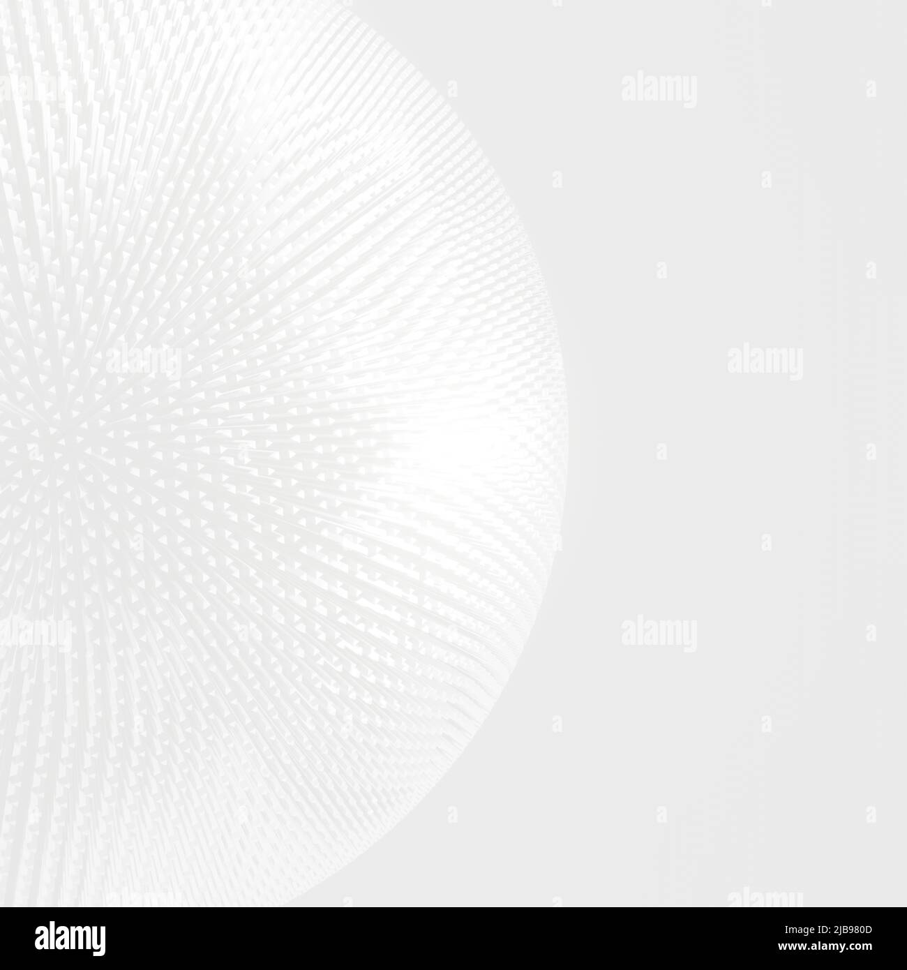abstract background sphere disco ball white gray color of extruded ...