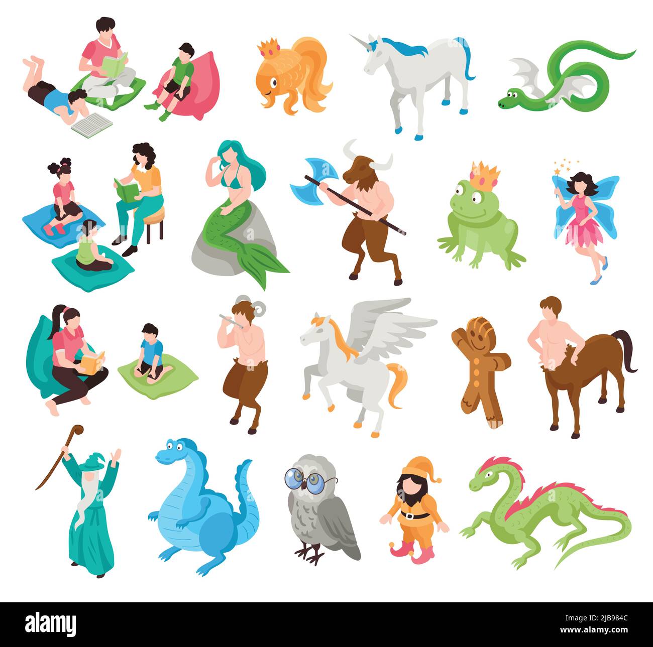 Fantasy book costume reader Stock Vector Images - Alamy