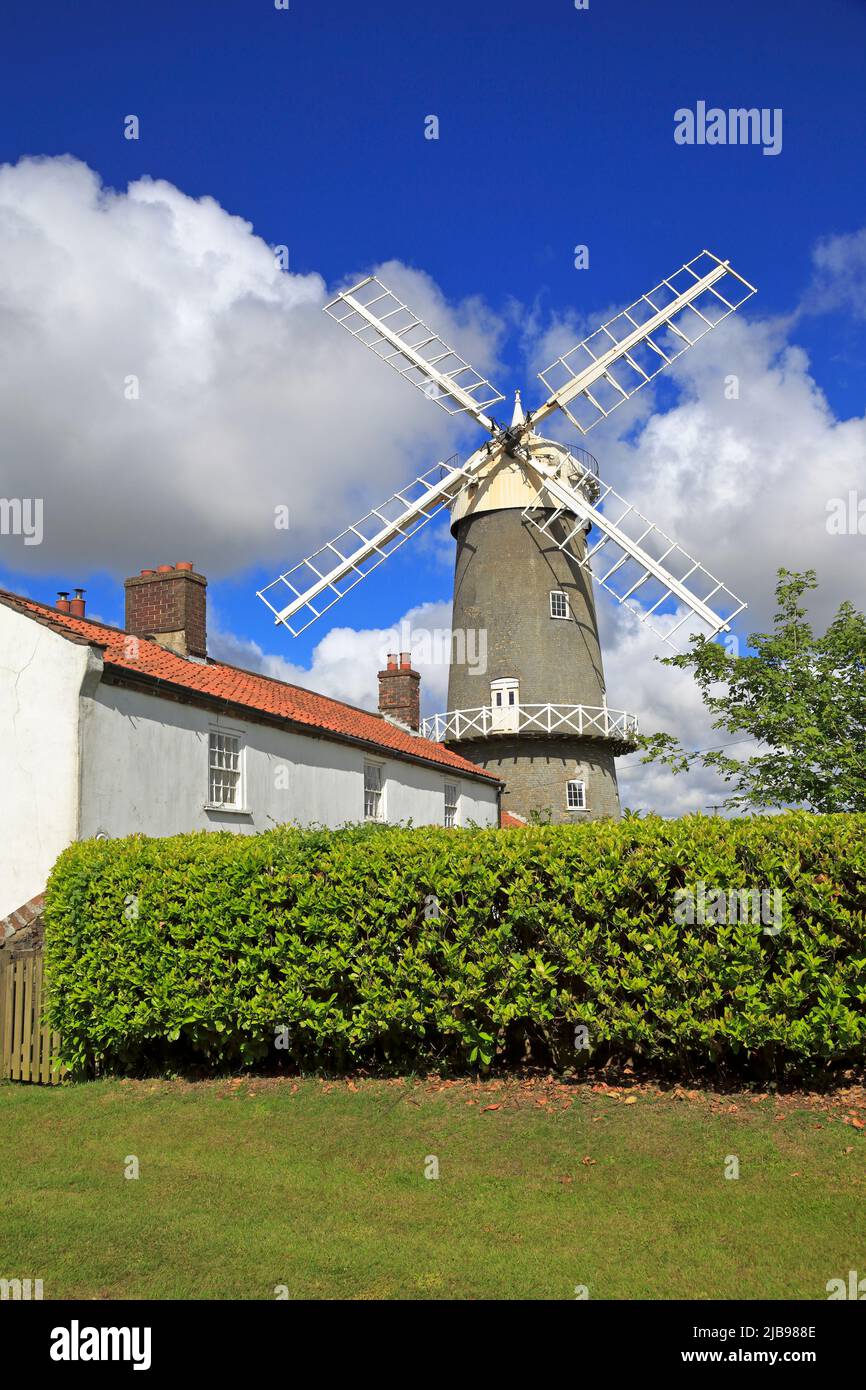 Bircham windmill, Great Bircham, Norfolk, England, UK Stock Photo - Alamy
