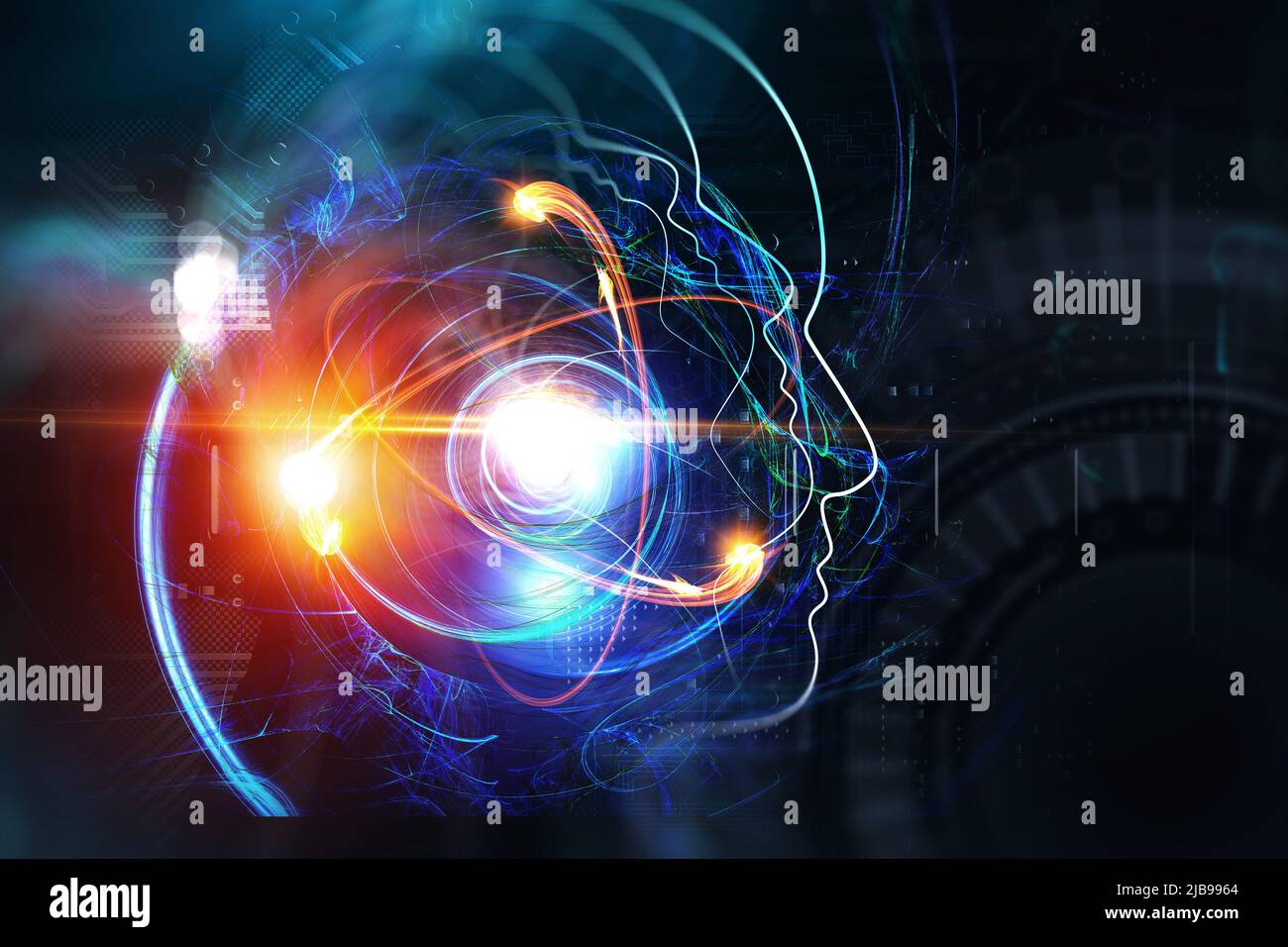Nanotechnology, Molecule model image . Mixed media Stock Photo - Alamy Nanotechnology, Molecule model image . Mixed media Stock Photo - Alamy