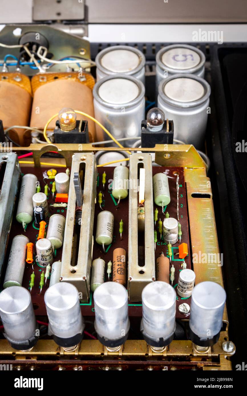 Powerful electrical capacitor hi-res stock photography and images - Alamy