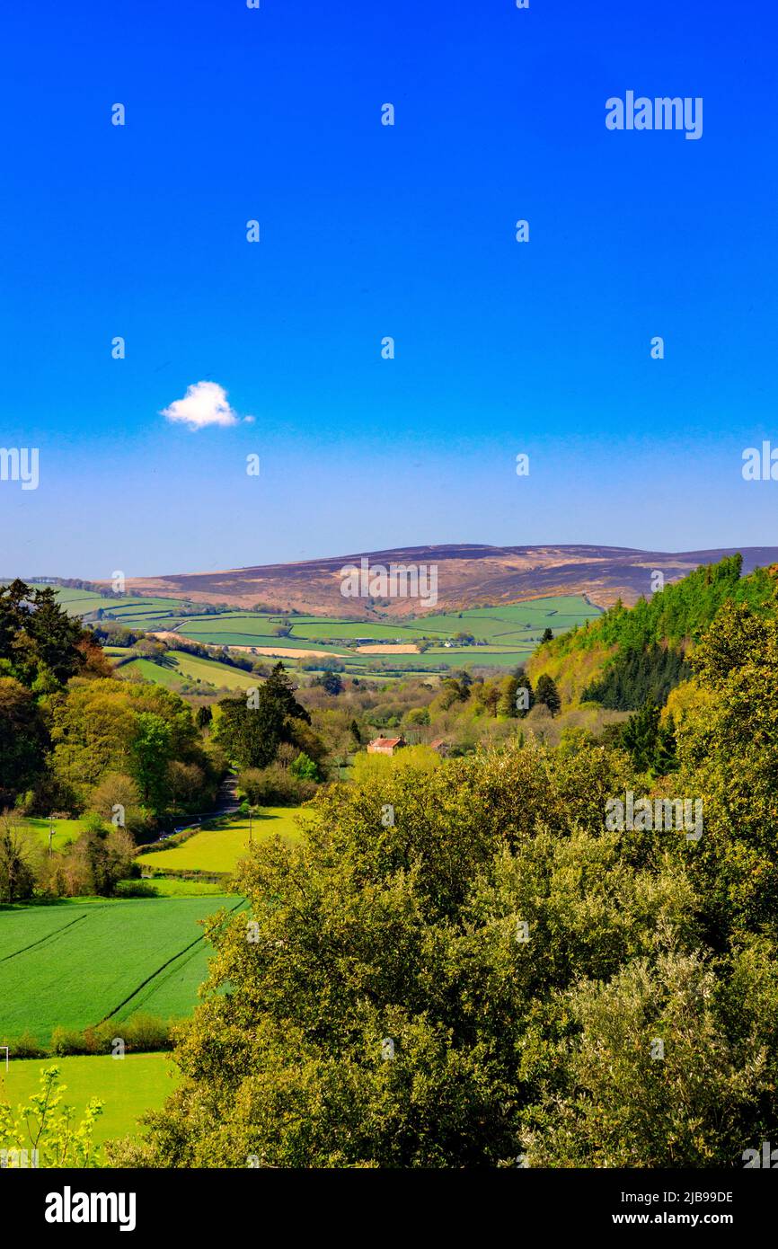 Dunkery Beacon - the highest point in Somerset and Exmoor, viewed from ...