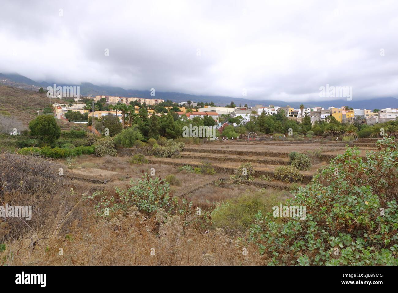 Ancient Guanche Guimar Pyramids in Tenerife Island Stock Photo - Alamy