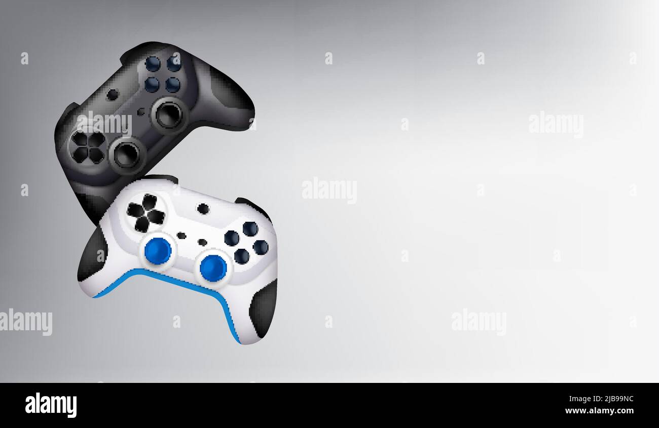 PC video games 2 realistic gamepad controllers hardware entertainment ...
