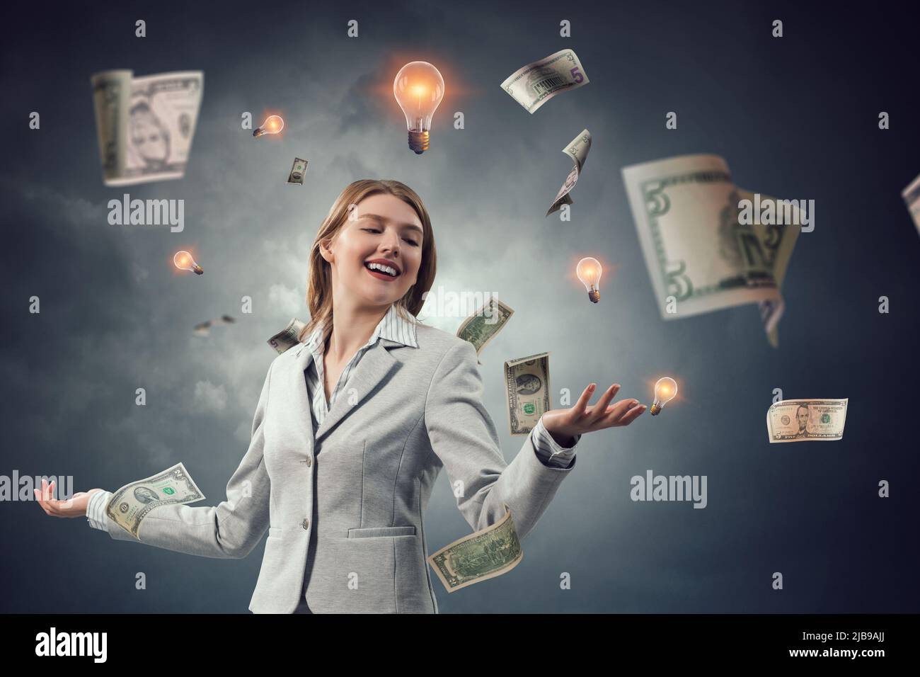 Communication and innovation concept . Mixed media Stock Photo - Alamy