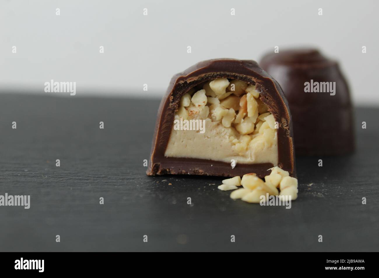 Chocolate bar cross section hi-res stock photography and images - Alamy