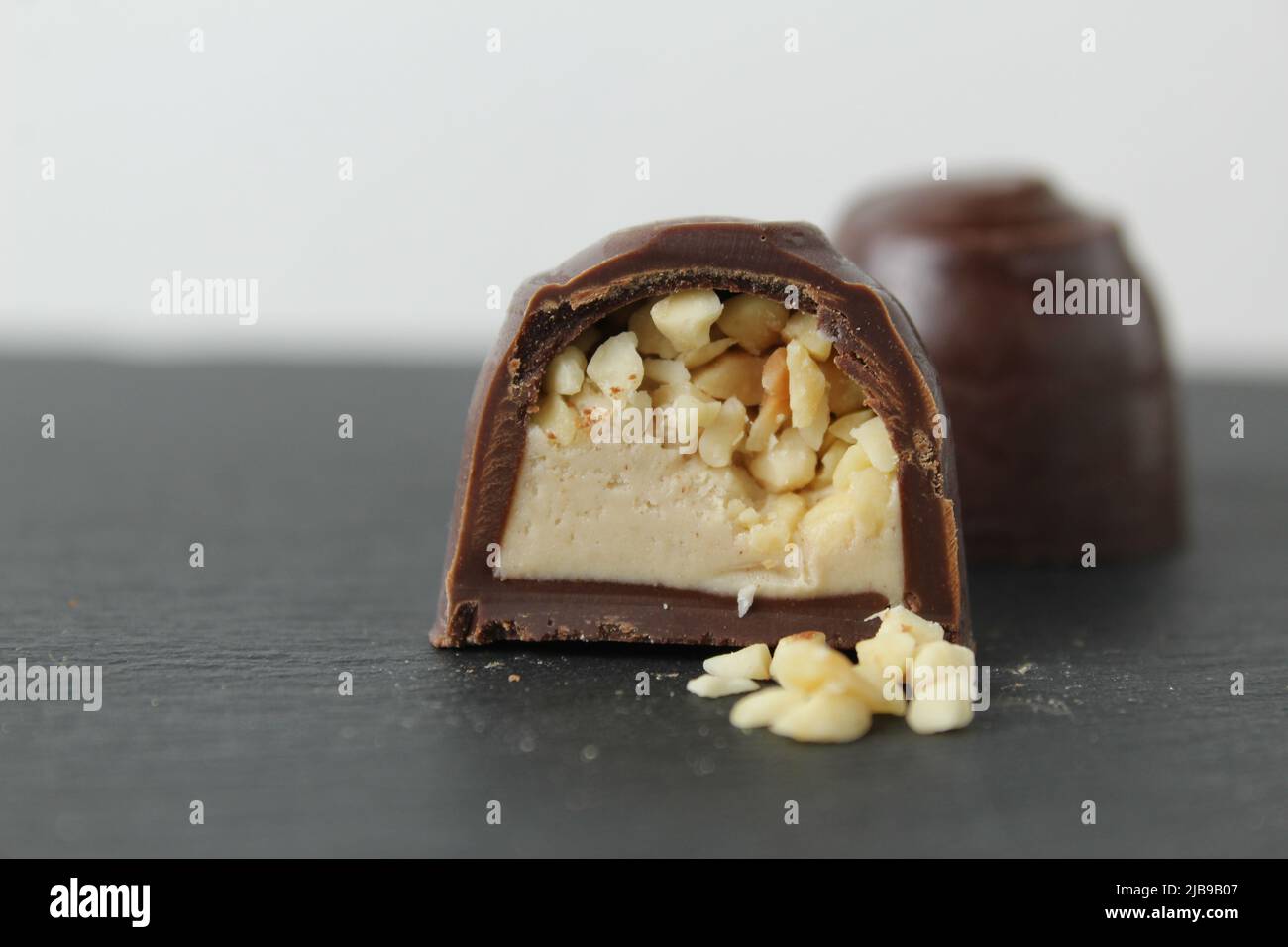 Chocolate bar cross section hi-res stock photography and images - Alamy