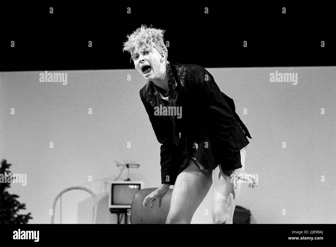 Tilda Swinton (Max Gericke) in MAN TO MAN by Manfred Karge at the Royal ...