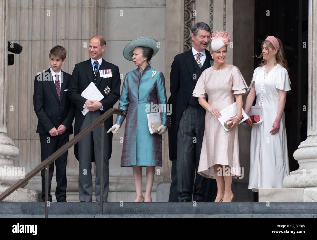 James alexander philip theo mountbatten windsor hi-res stock ...