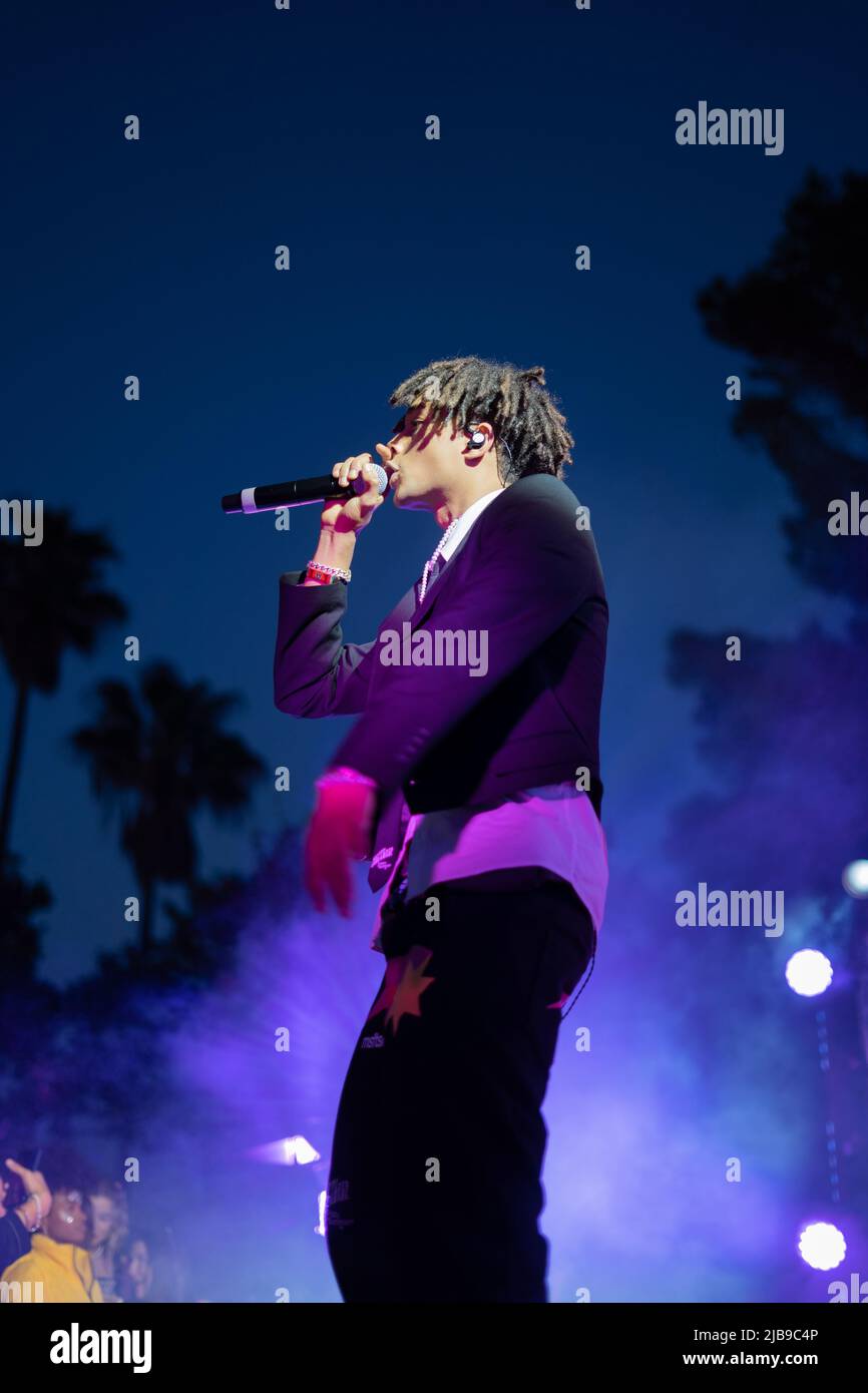 Jaden Smith at Pandora Festival Ibiza Stock Photo - Alamy