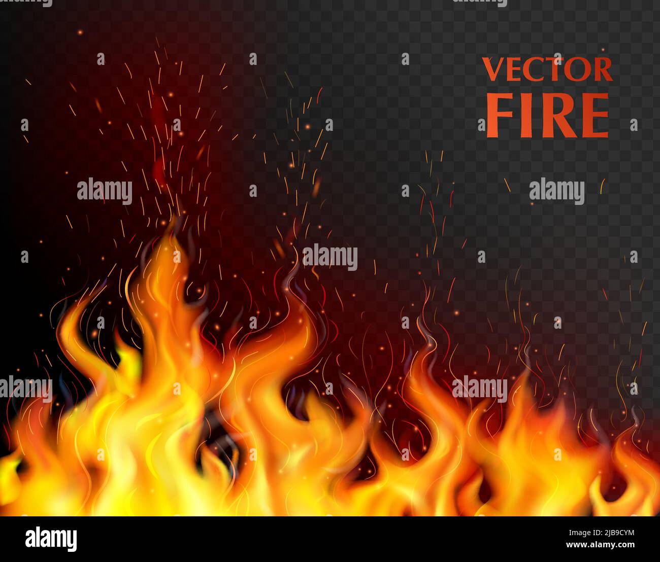Decorative fireplace with open fire Stock Vector Images - Alamy