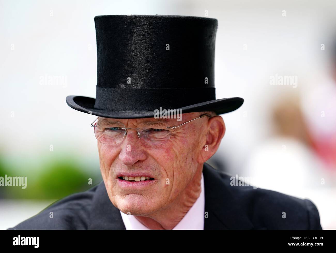 Trainer John Gosden on Derby Day during the Cazoo Derby Festival 2022 ...