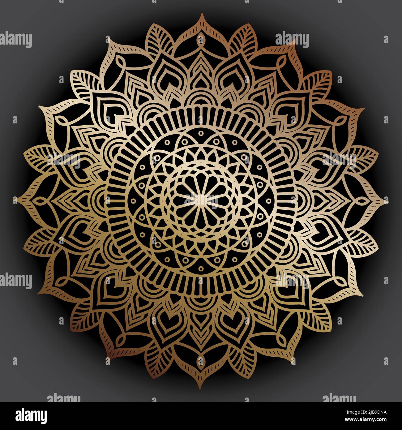 Dreamy gradient mandala pattern. Vector background for yoga, meditation ...