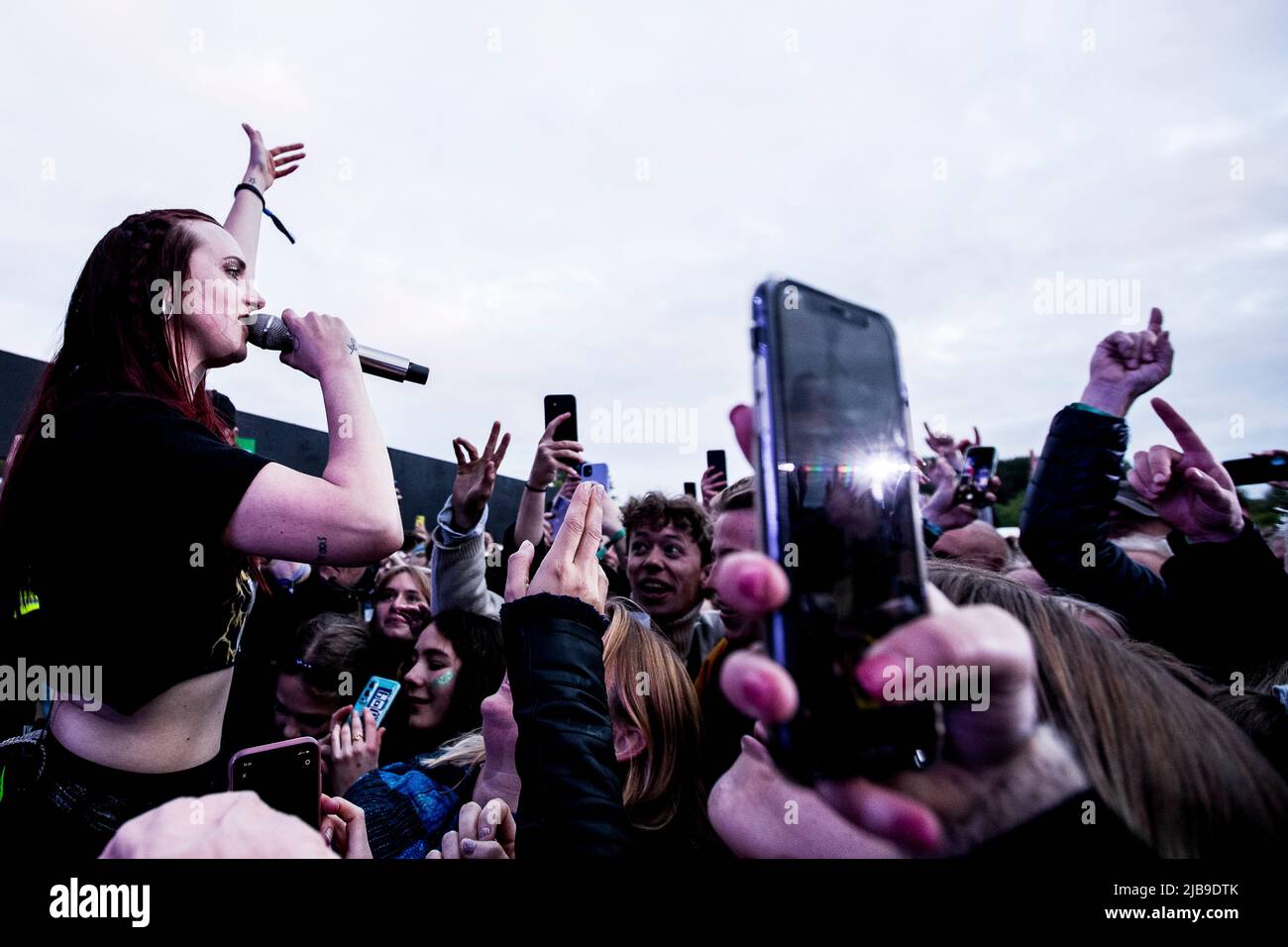 Aarhus, Denmark. 03rd June, 2022. The Danish singer and songwriter MØ ...