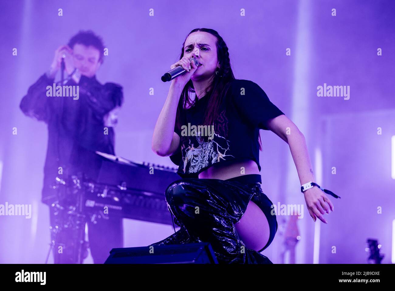 Aarhus, Denmark. 03rd June, 2022. The Danish singer and songwriter MØ ...