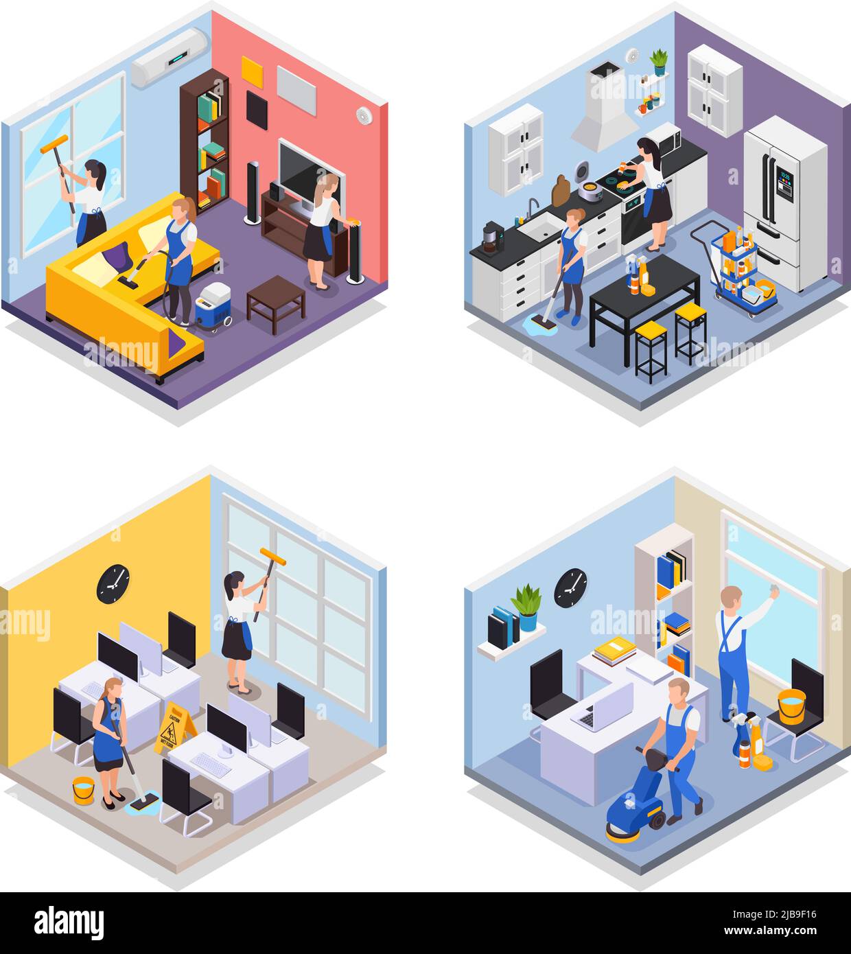 Sponge workers Stock Vector Images - Alamy