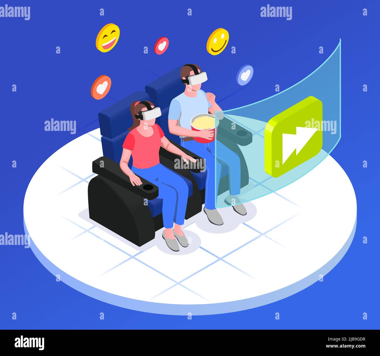 Emoticons couple hi-res stock photography and images - Alamy