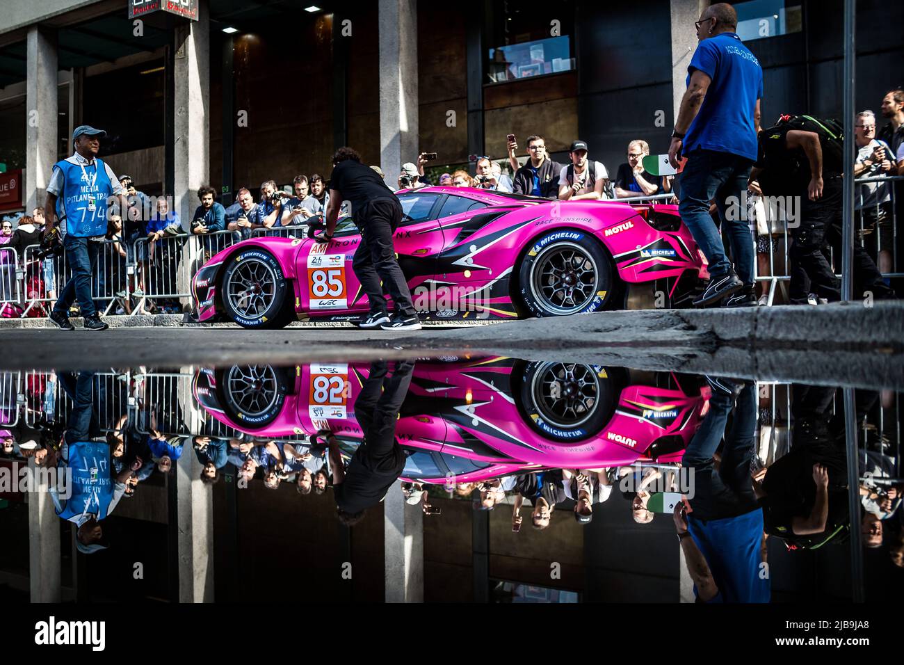 Le Mans, France. 04th June, 2022. 85 FREY Rahel (swi), GATTING Michelle ...