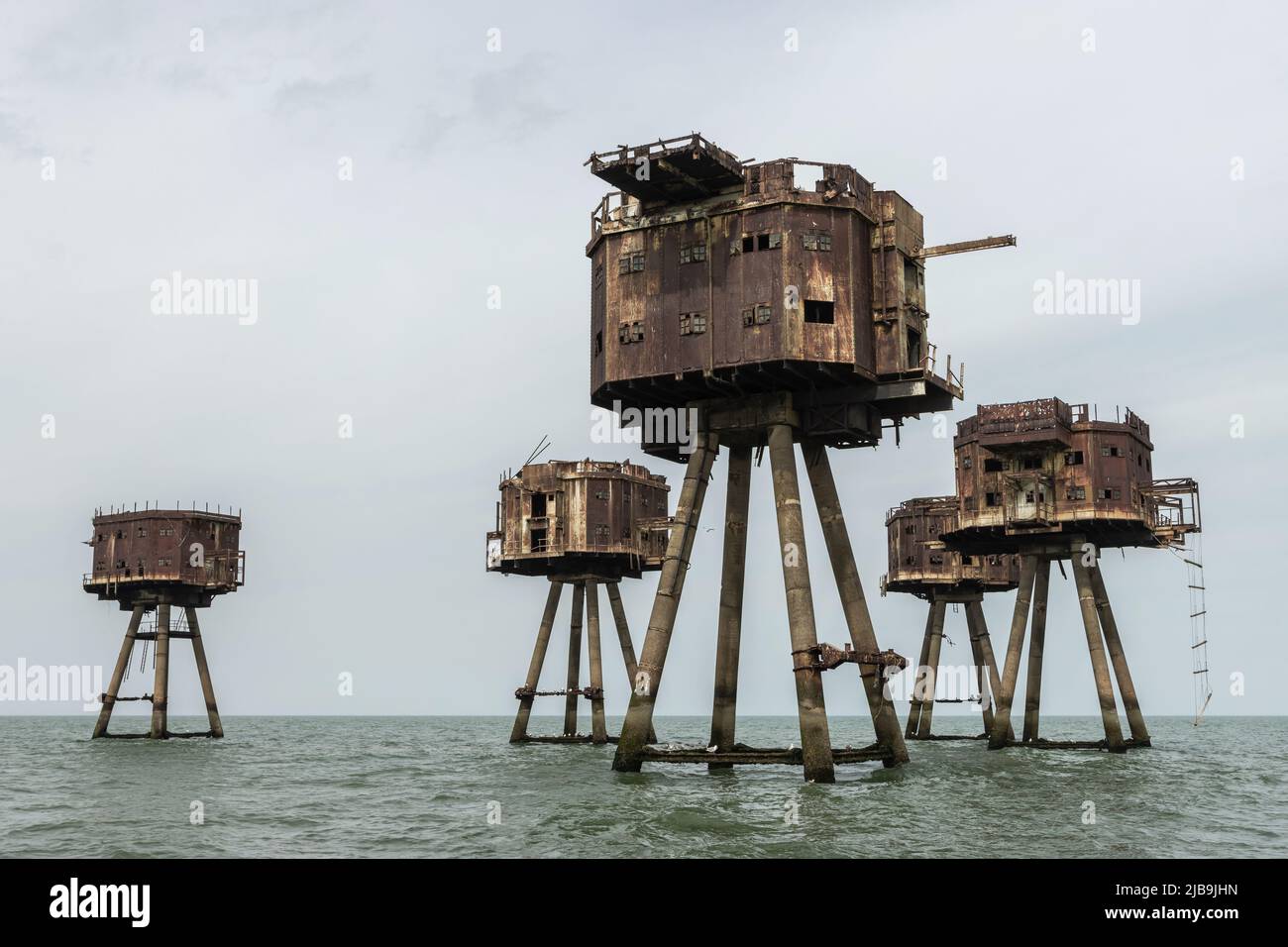 Maunsell army sea fort hi-res stock photography and images - Alamy