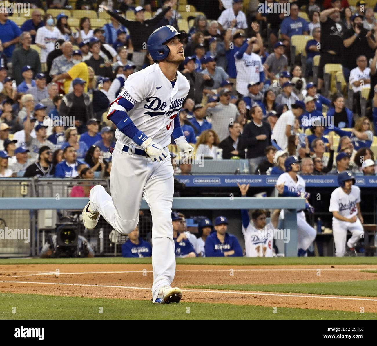 Los Angeles, USA. 04th June, 2022. Los Angeles Dodgers Cody Bellinger ...
