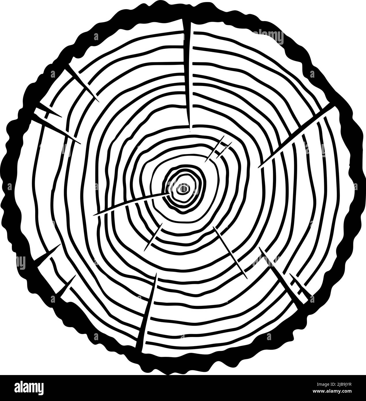 Wood in vector Black and White Stock Photos & Images - Alamy