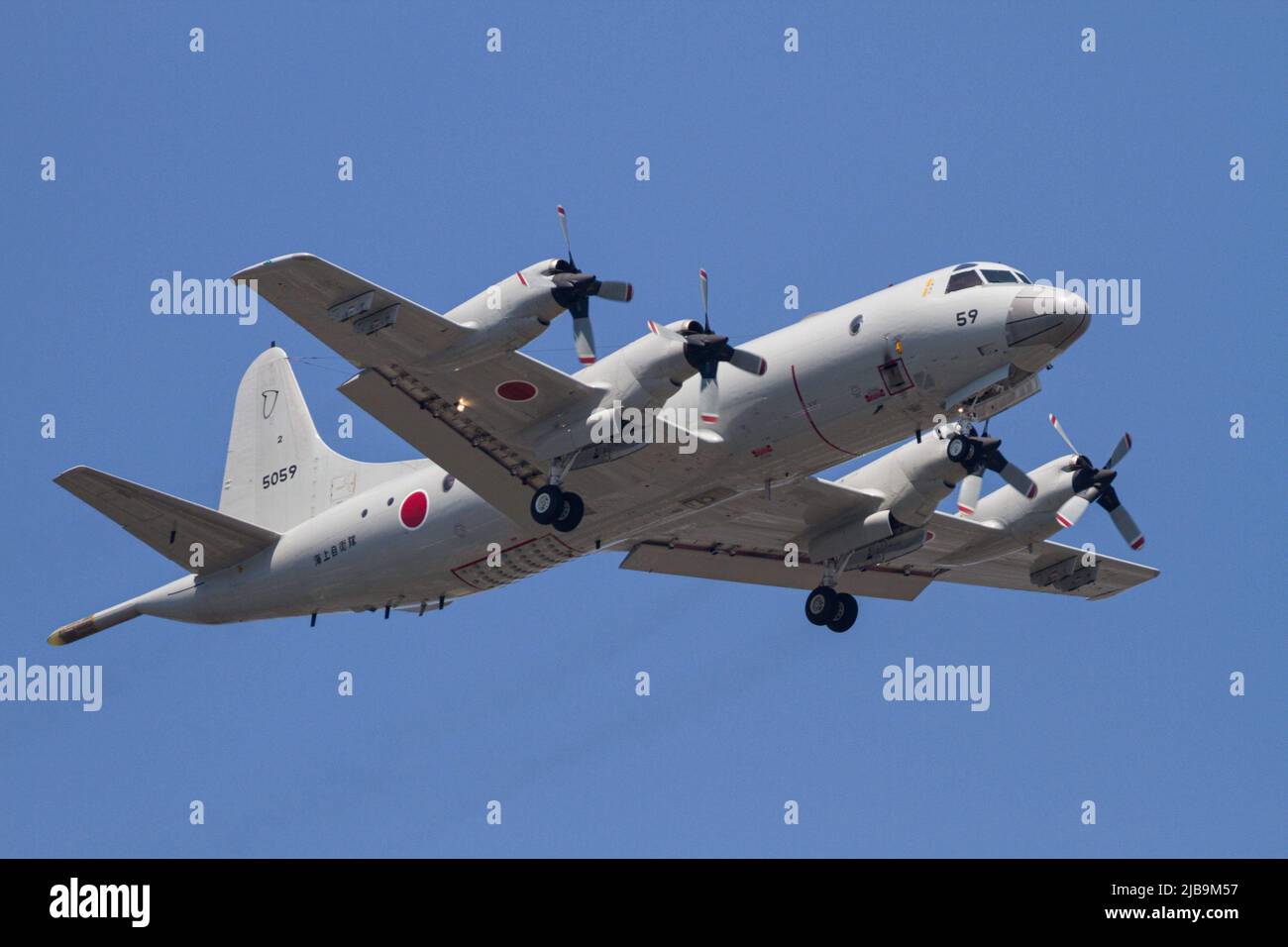 A Lockheed P-3C Orion Maritime reconnaissance aircraft with the ...