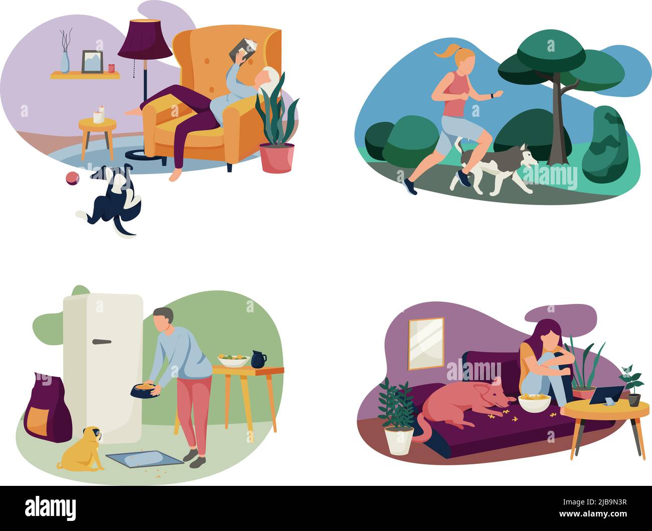 Outdoor environments Stock Vector Images - Alamy