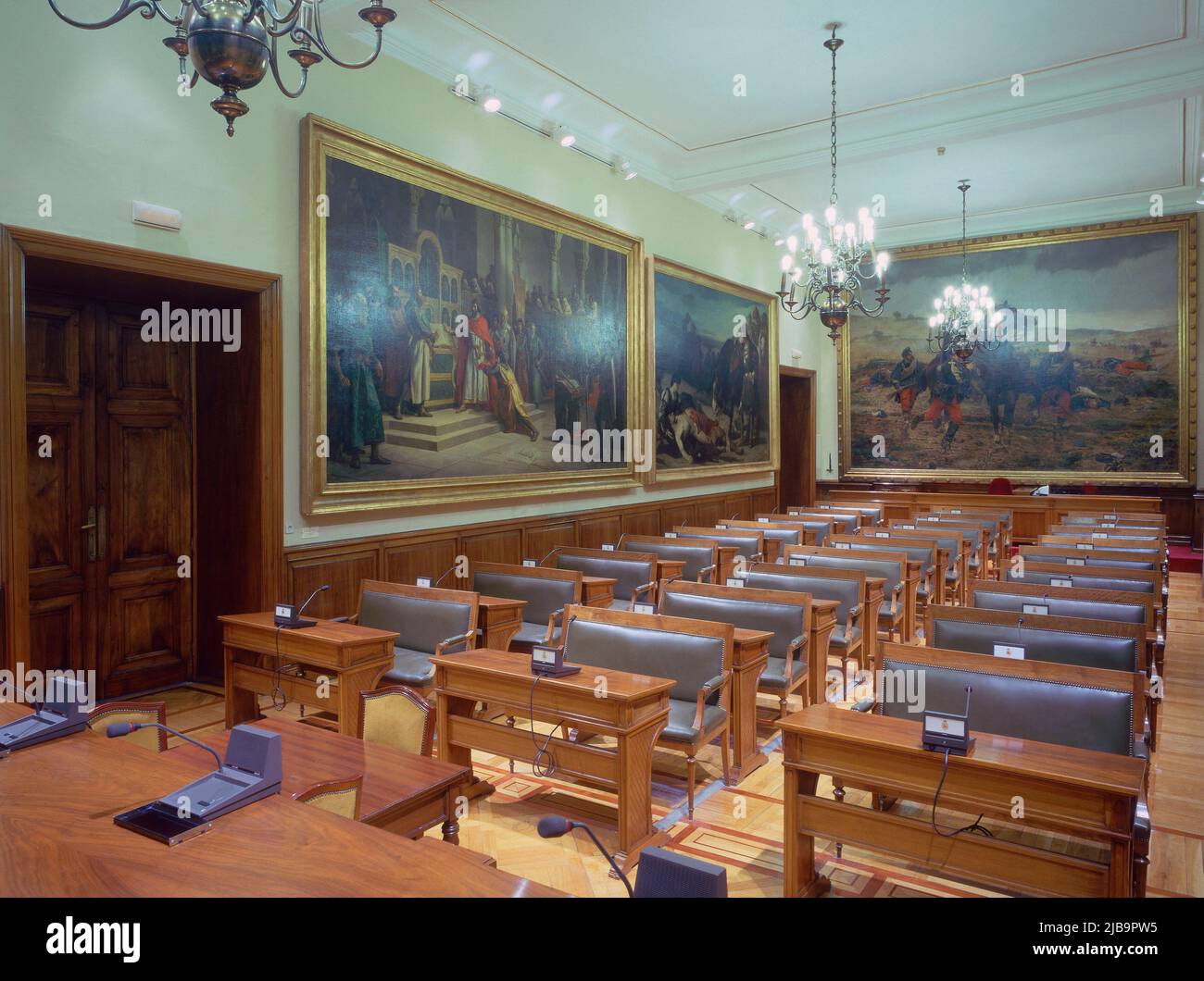SALA DE CUADROS DEL PALACIO DEL SENADO. Location: SENADO-INTERIOR ...