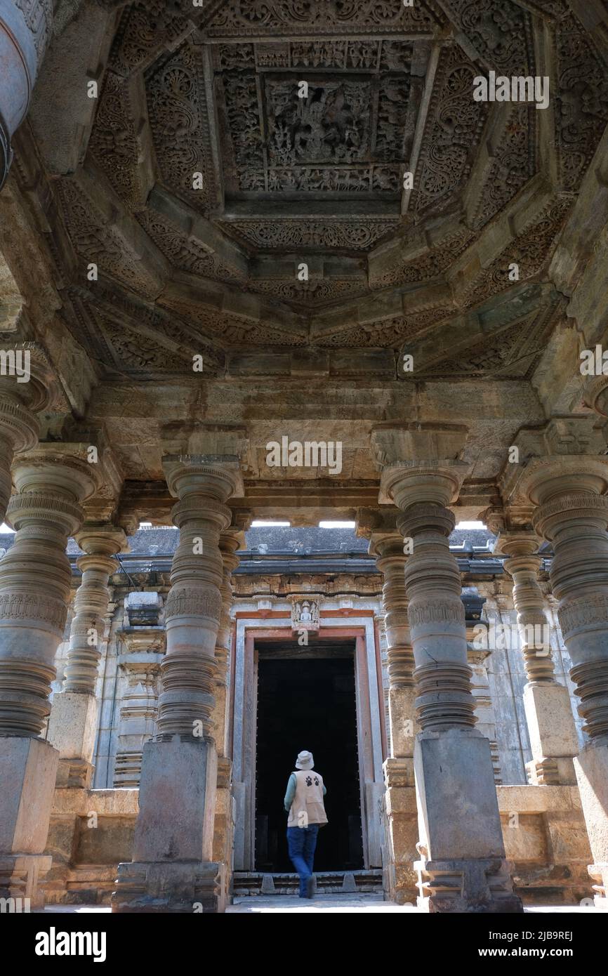 Beautiful Basadi Halli Jain Vijaya Adinatha Temple, Near Hoysaleswara ...