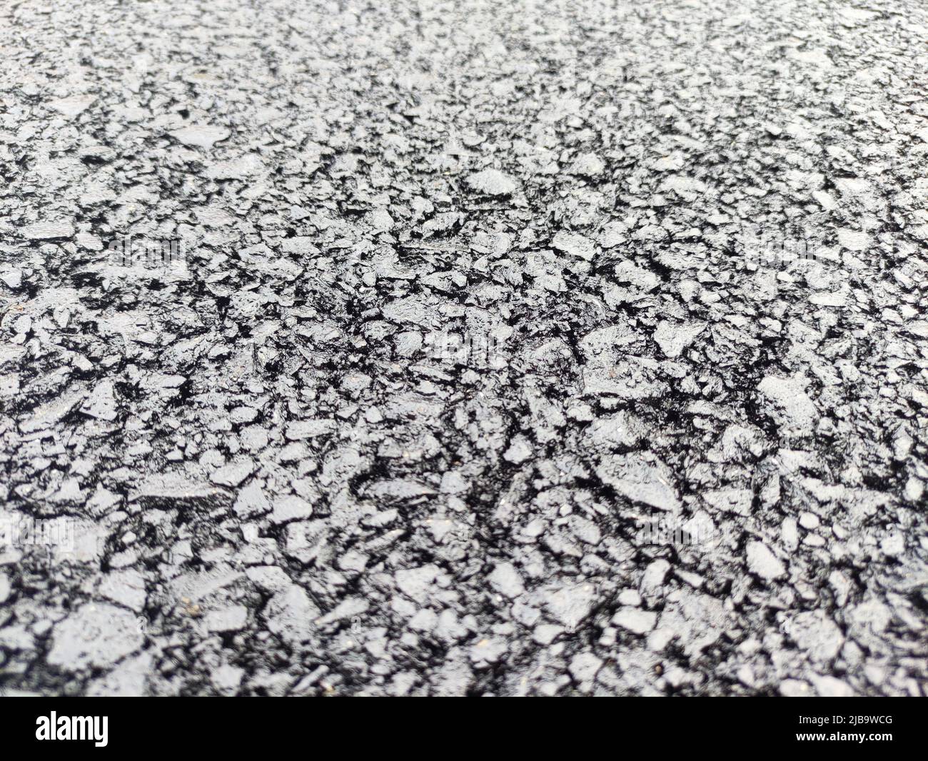 Asphalt road background, close view. Highway pavement texture macro ...