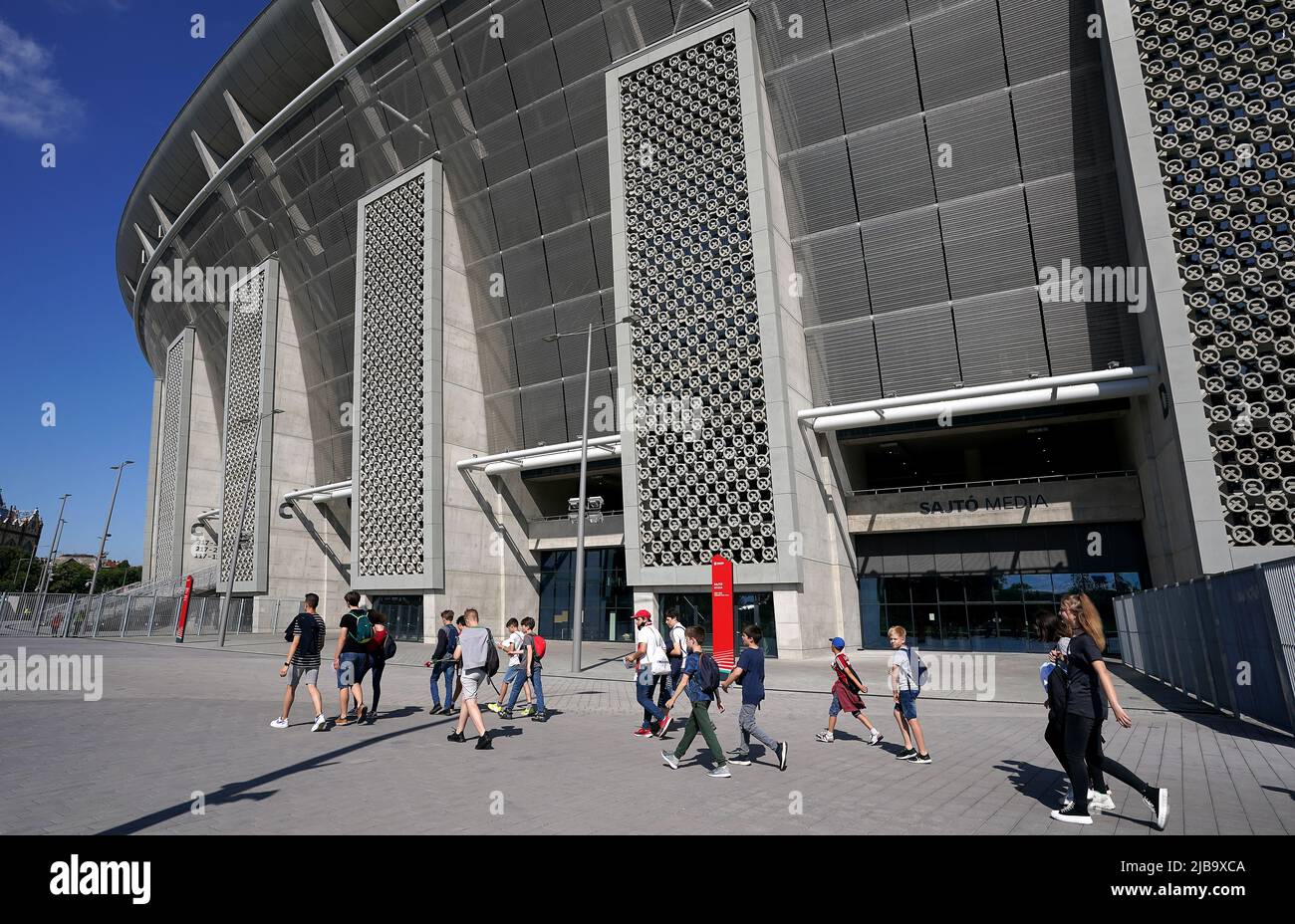 Puskas arena stadium hi-res stock photography and images - Alamy